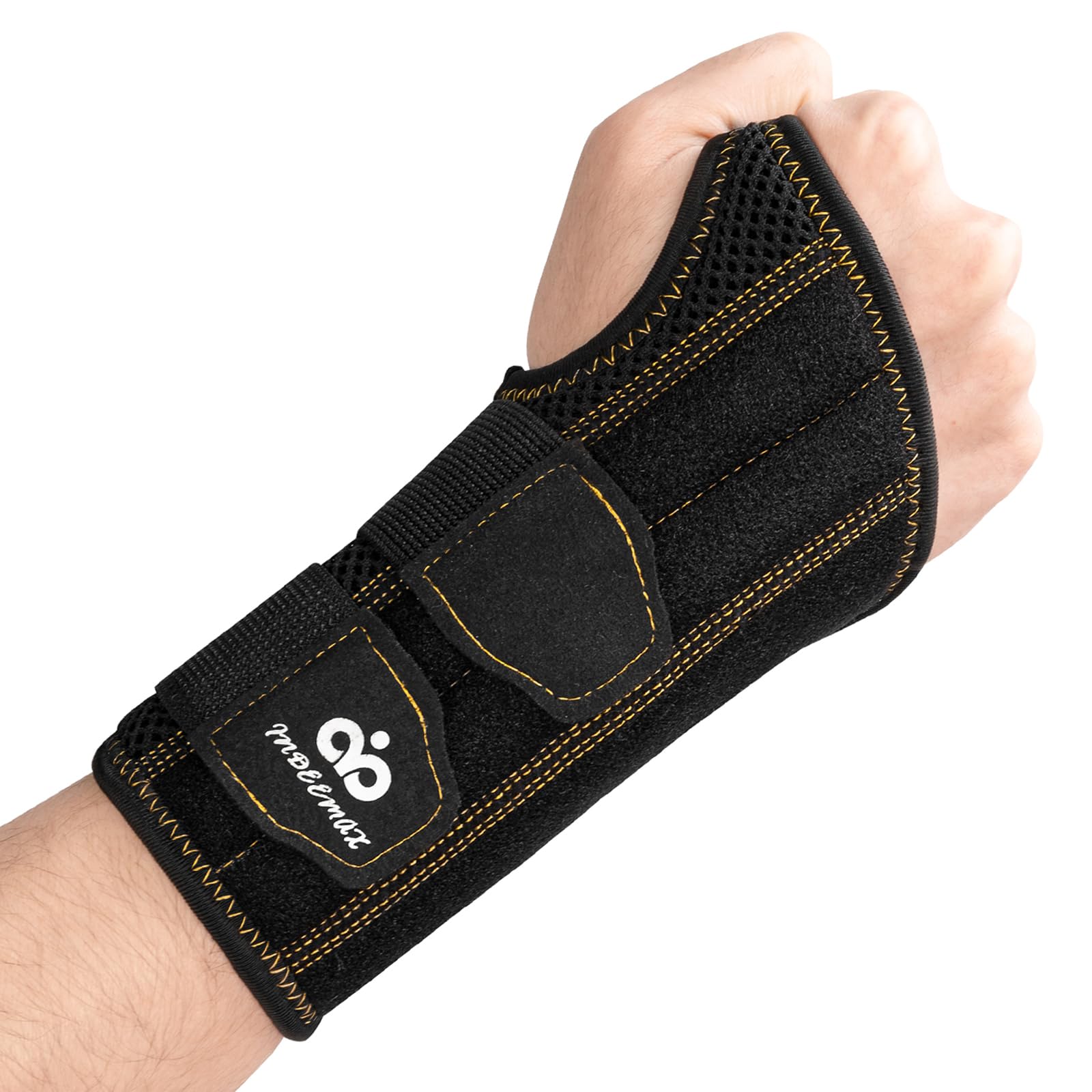 INDEEMAX Wrist Brace for Carpal Tunnel, Adjustable Wrist Support with ...