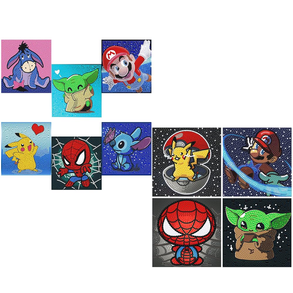 Amazon.com: LWZAYS Diamond Painting Kits for Kids Diamond Art Gem by ...