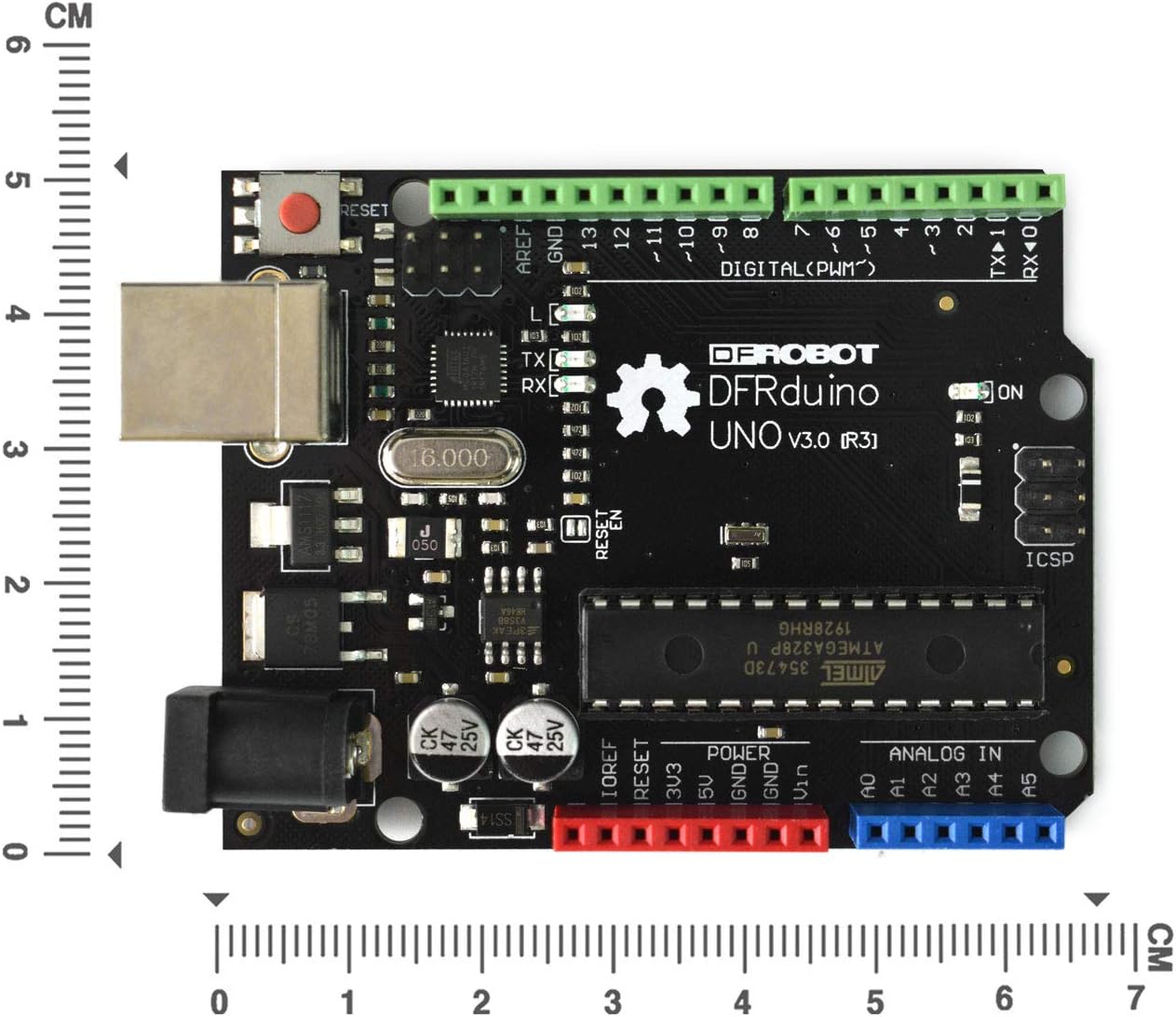 DFRobot DFRduino UNO R3 Compatible with Arduino UNO R3 – BigaMart DFRobot DFRduino UNO R3 Compatible with Arduino UNO R3 – BigaMart