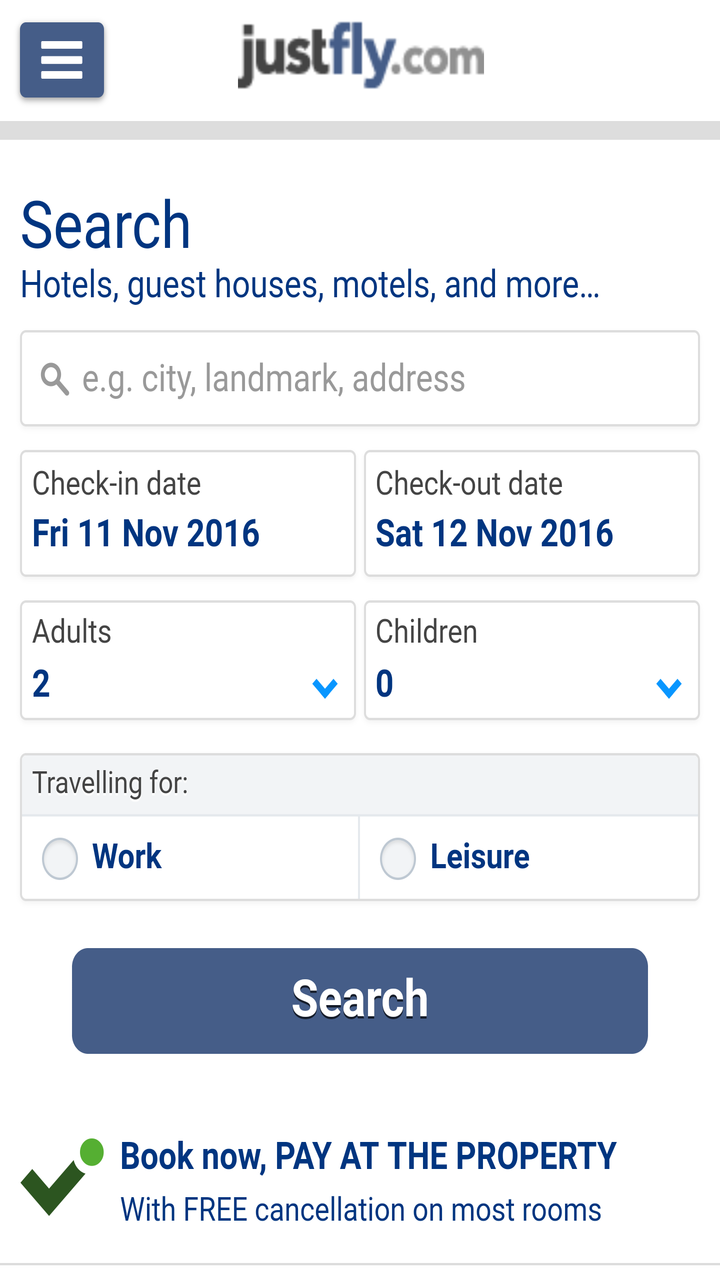 Justfly.com - App on Amazon Appstore