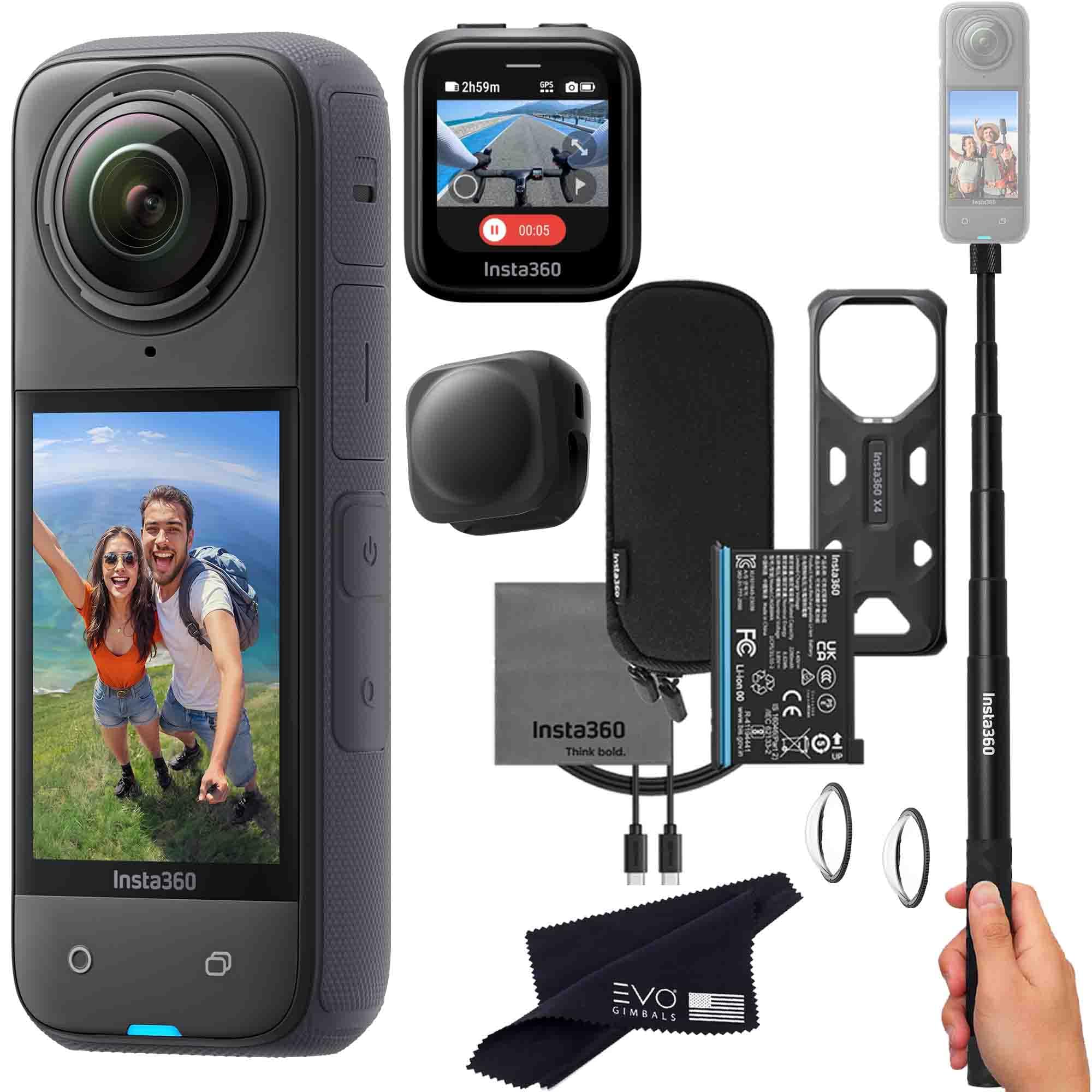 Amazon.com : Insta360 X4 GPS Preview Remote Bundle - Waterproof 360 ...