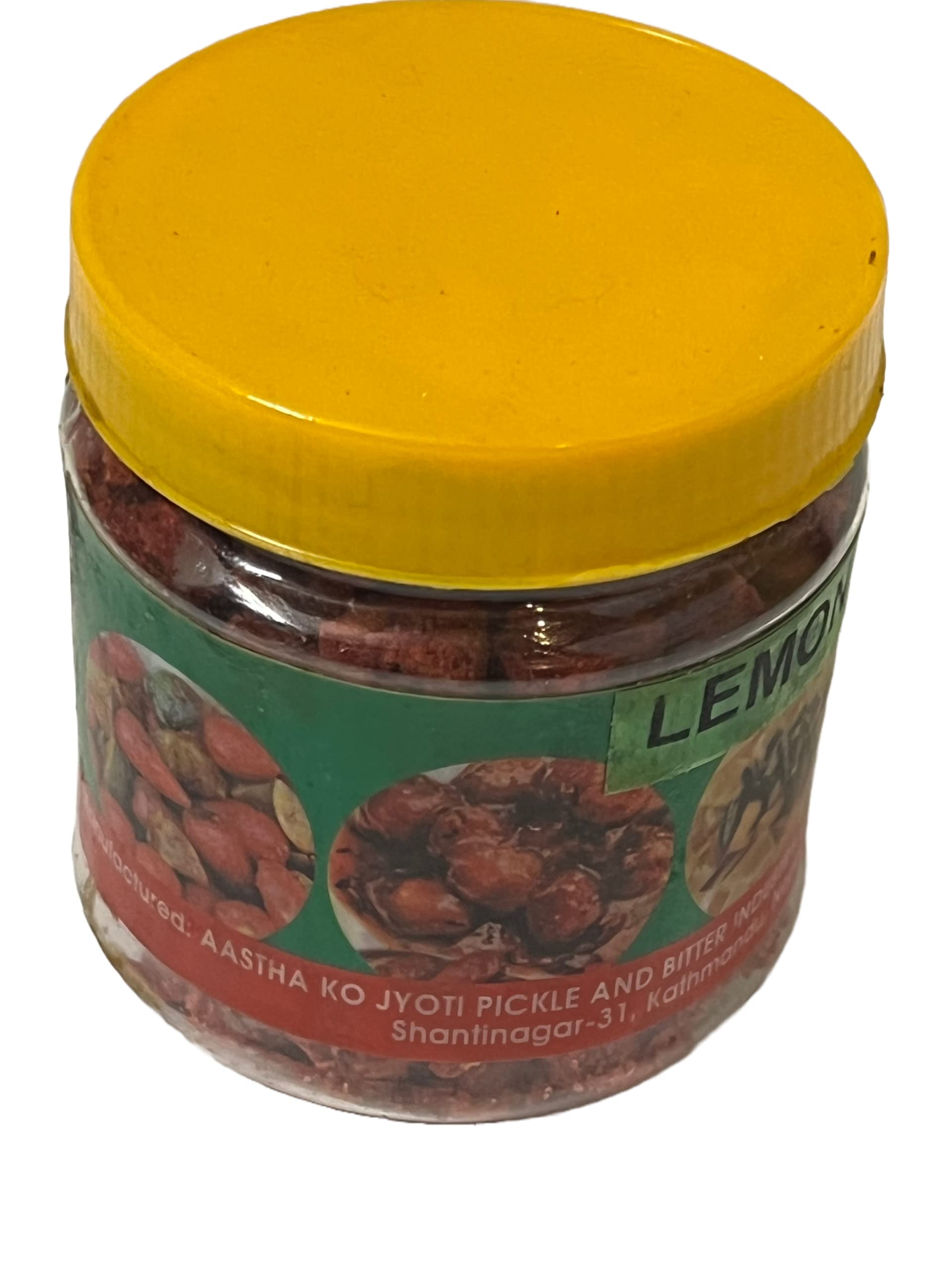Amazon.com : Nepali Lemon Dried Khattu Pickle Achar Added Multi Types ...