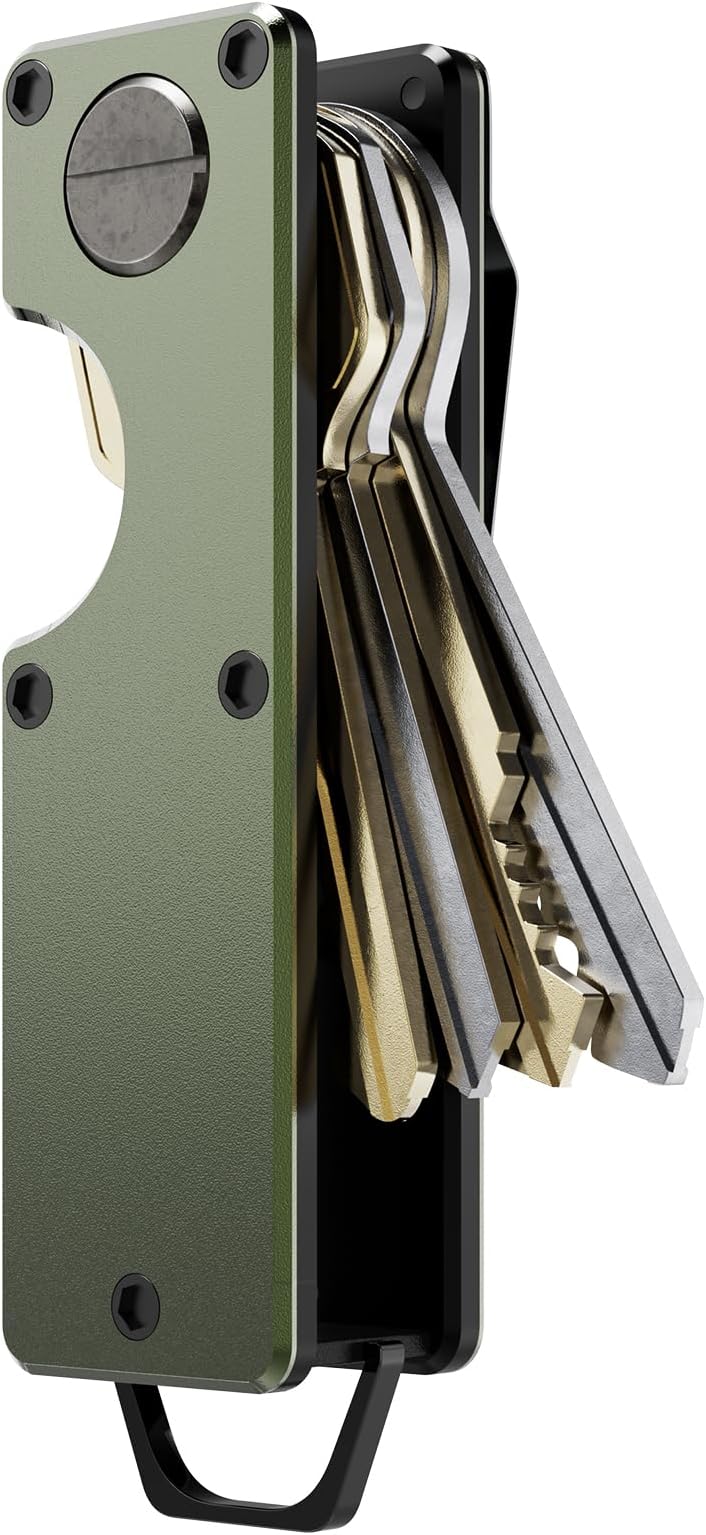 Amazon.com : ERCRYSTO Compact Key Holder - Stylish & Practical Pocket ...