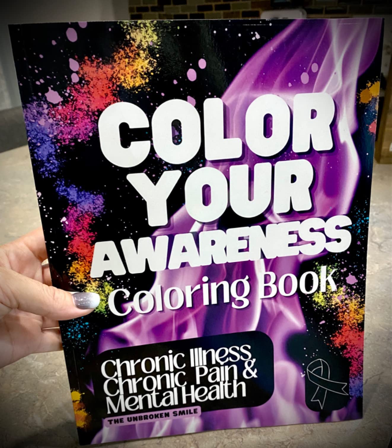 Color Your Awareness Coloring Book - Chronic Illness, Chronic Pain ...