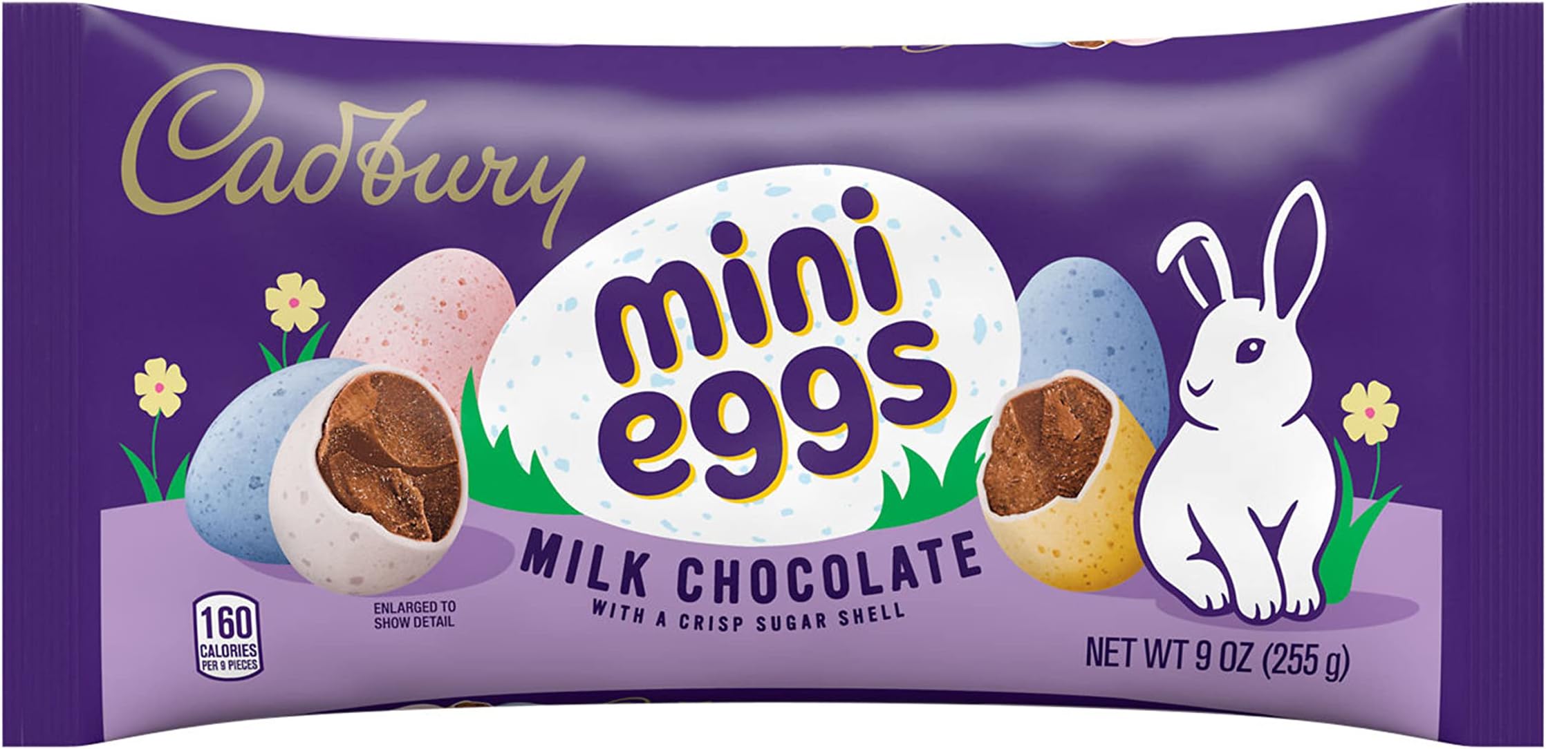 Amazon.com: CADBURY MINI EGGS Milk Chocolate, Easter Candy Bag, 9 oz ...