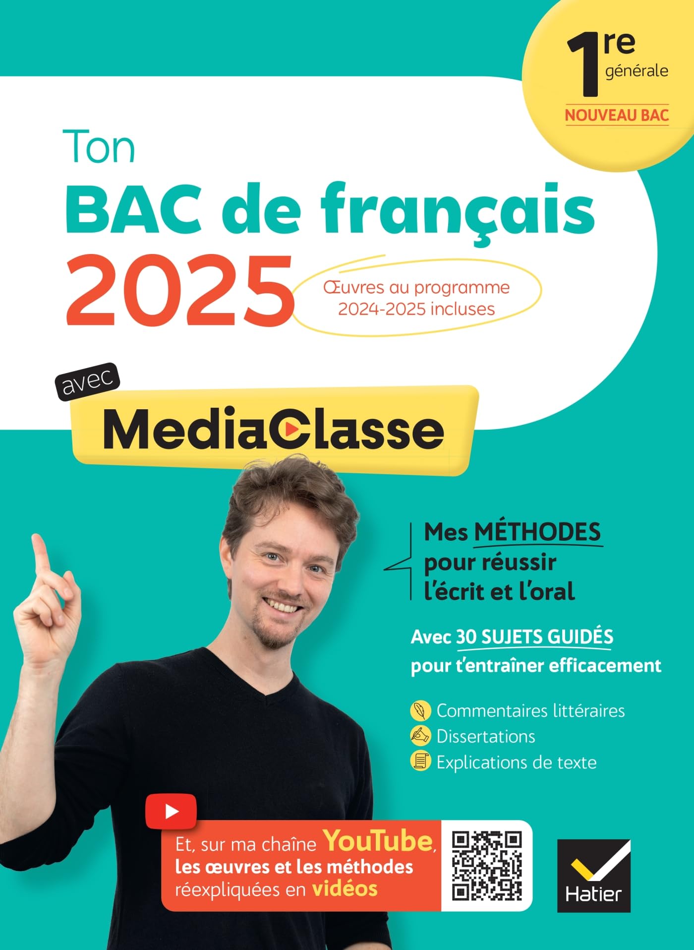 Ton Bac de français avec MediaClasse Bac 2025 (programme d'oeuvres 2024 ...
