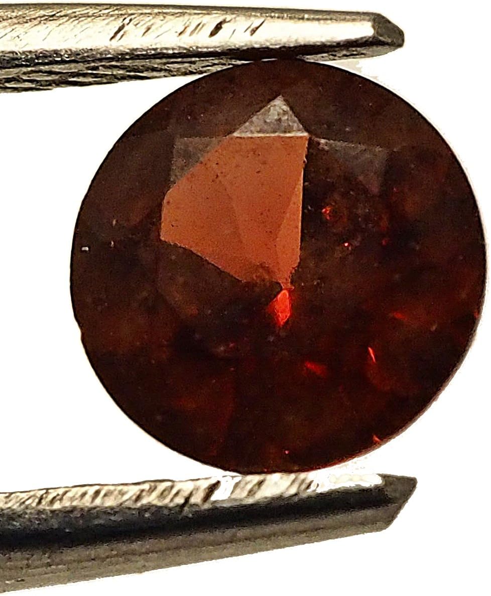 Amazon.com: Gar-F#059 Natural Red Mozambique Garnet 0.40 ct. Round 4.00 ...