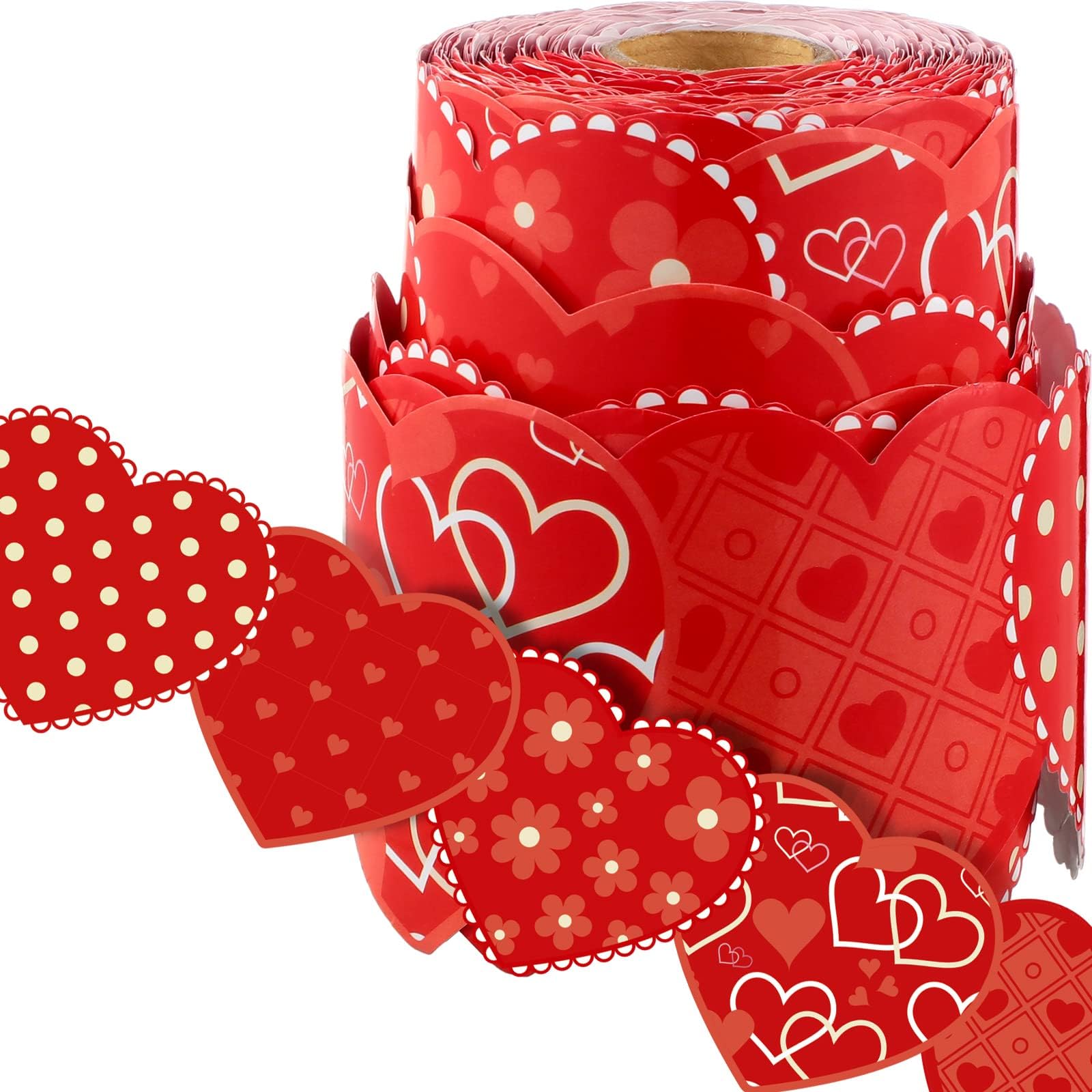 Amazon.com : Red Heart Border 68.9 Feet Bulletin Board Border ...