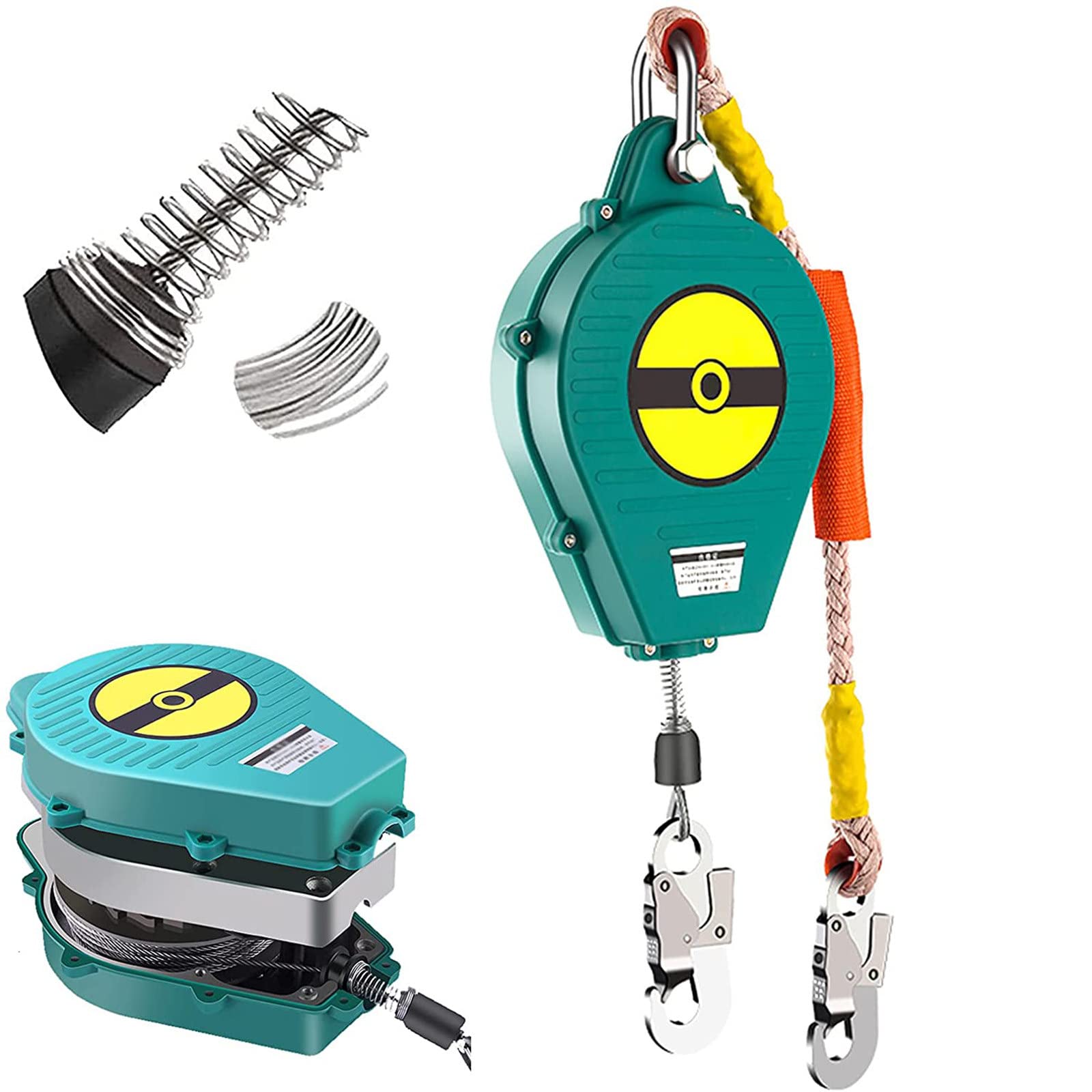 Fall Arrest Lanyard Retractable Self Retracting Lifeline Cable Height ...