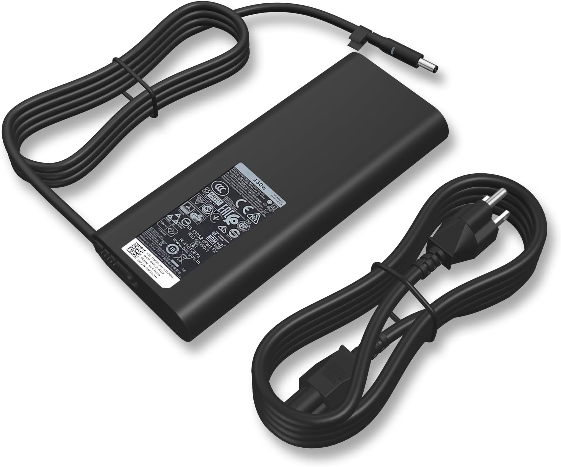 Amazon.com: Dell Original XPS 15 Laptop Charger 130W(watt) AC Power ...