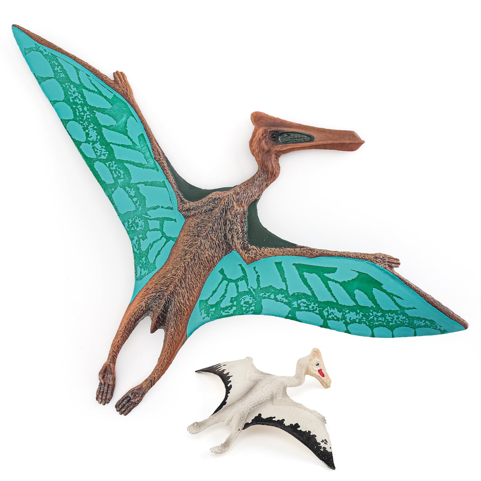 Amazon.com: Mini Pterodactyl Figurines Toys Pterosaur Figures Playset 2 ...