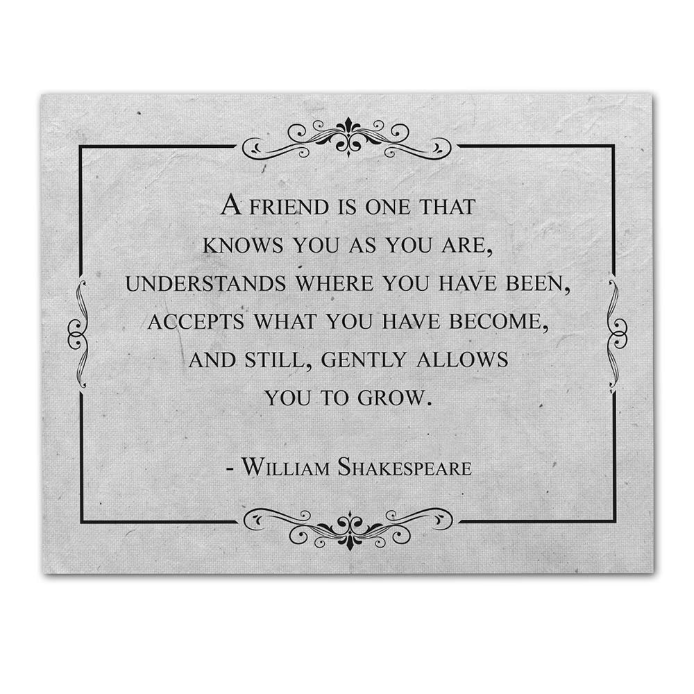 William Shakespeare Poems About Friendship Quote #115