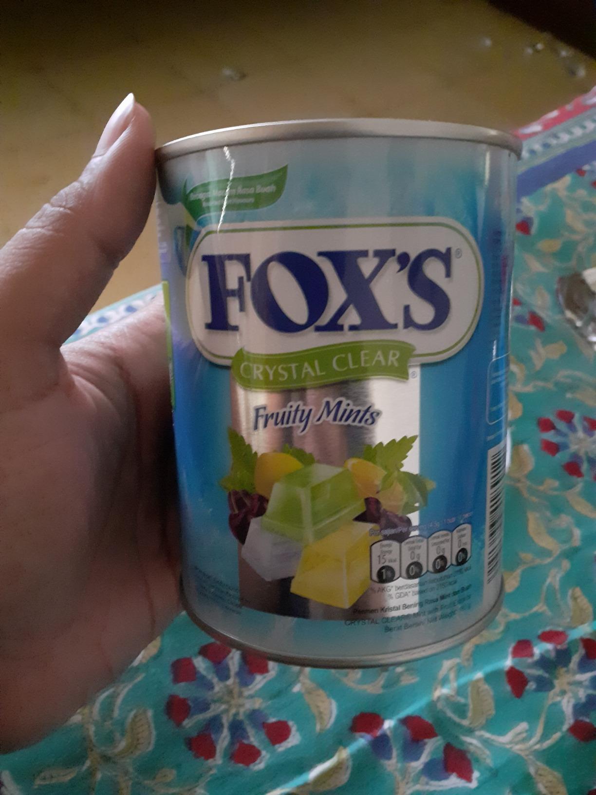 Nestle Fox's Crystal Clear Fruits Candy, 6.35 Oz / 180 Grams : Amazon ...