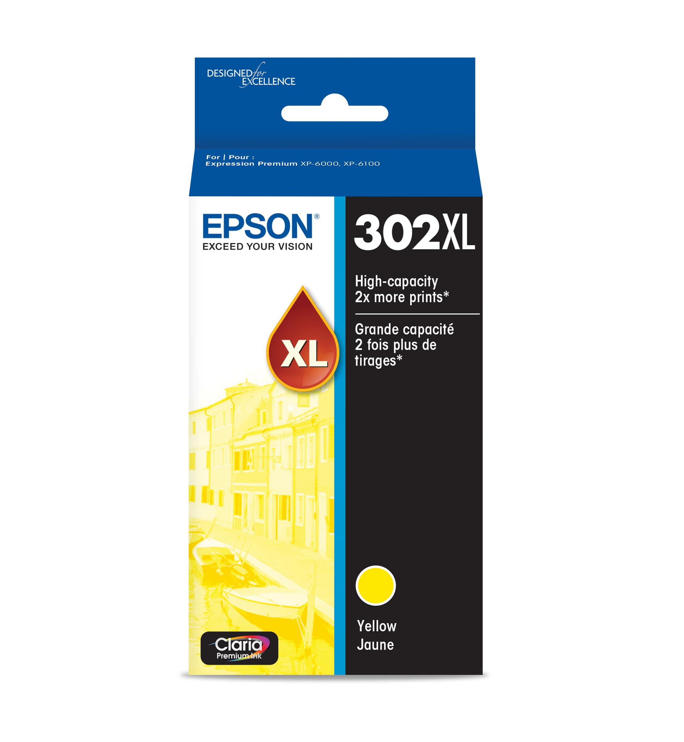 Snapklik.com : EPSON 302 Claria Premium Ink High Capacity Yellow ...
