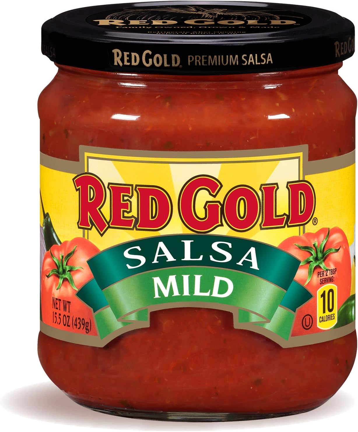 Amazon.com: Red Gold | Premium Salsa | 10 Calories per Serving | 15.5 ...