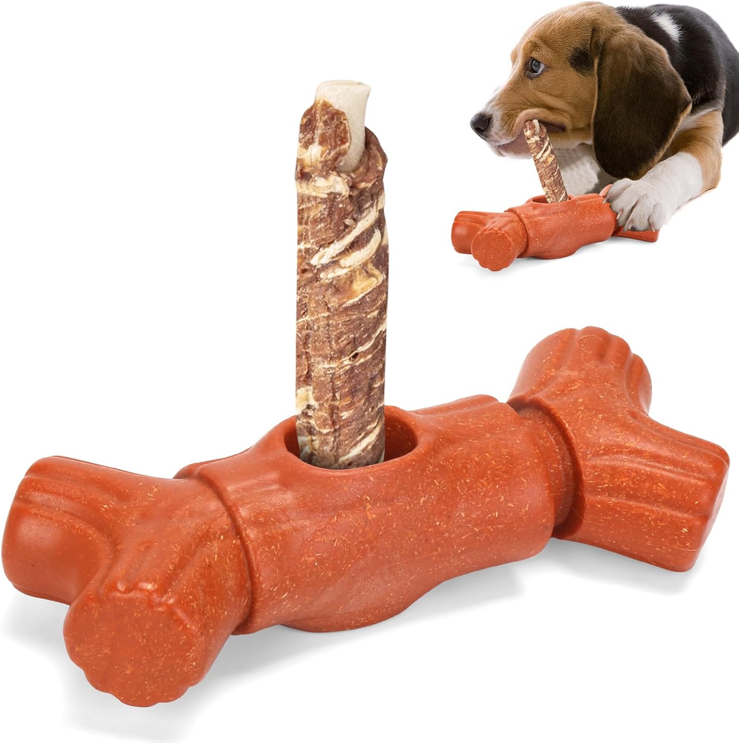 Amazon.com : GearRoot Bully Stick Holder for Dogs, Interactive Dog Chew ...