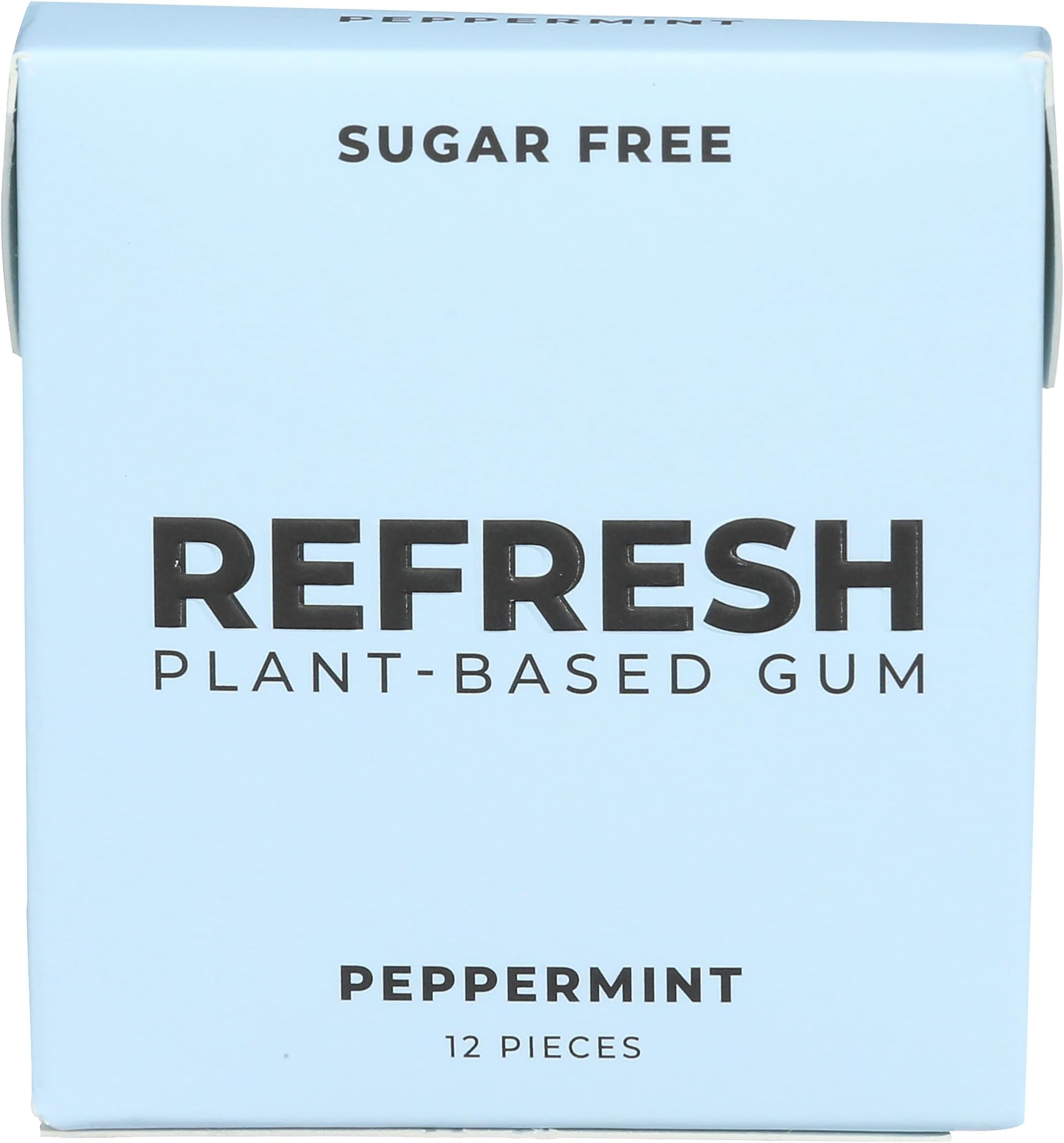 Amazon.com : Refresh Gum Peppermint Gum, 12 CT : Grocery & Gourmet Food