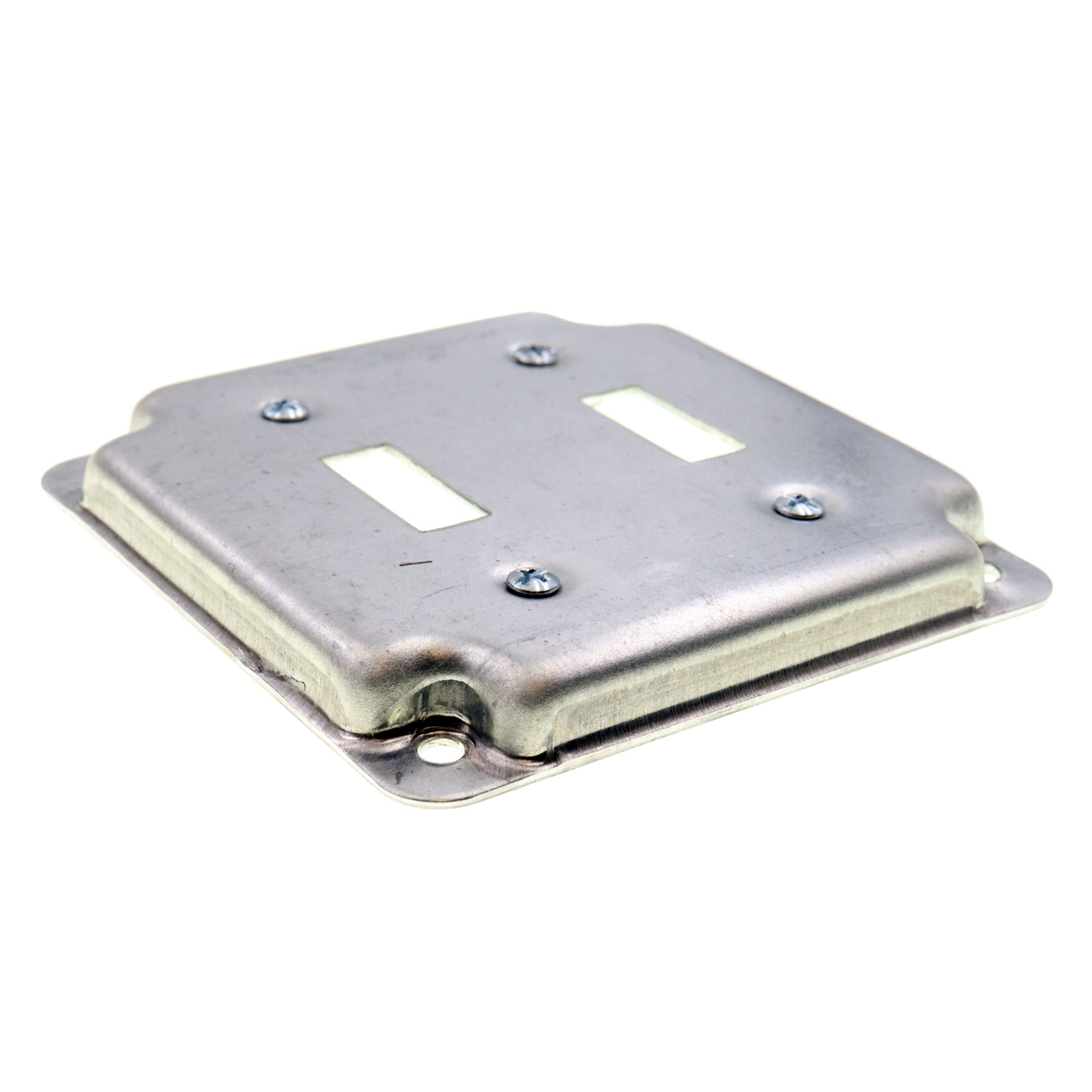 Blank 4 Square Industrial Raised Cover Crawford Electric Supply