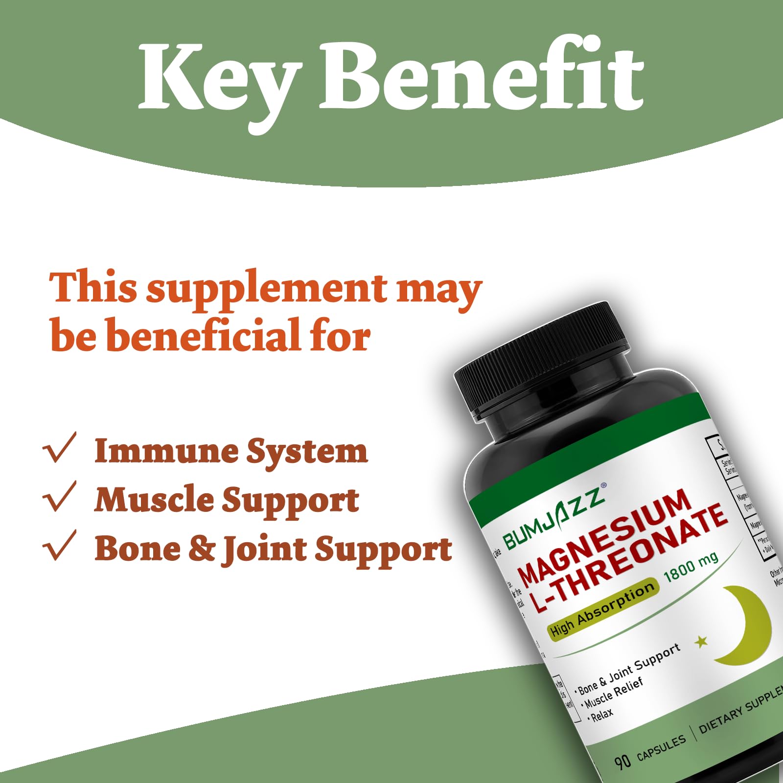 Magnesium L-Threonate Cap...B0D9CRZ9ZK | Encarguelo.com.ve