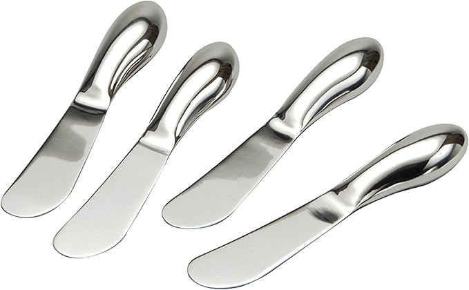 Amazon.com: Oneida 4-Piece Cheese Spreader Set, Stainless Steel: Home ...