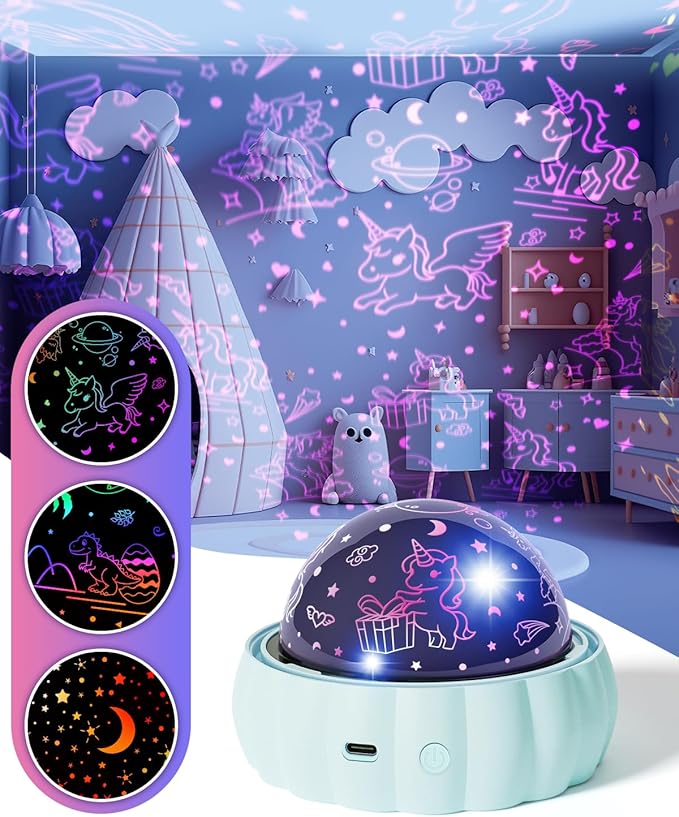 Star Projector Night Light for Kids, Toys for 3-8 Year Old Girls Boys ...