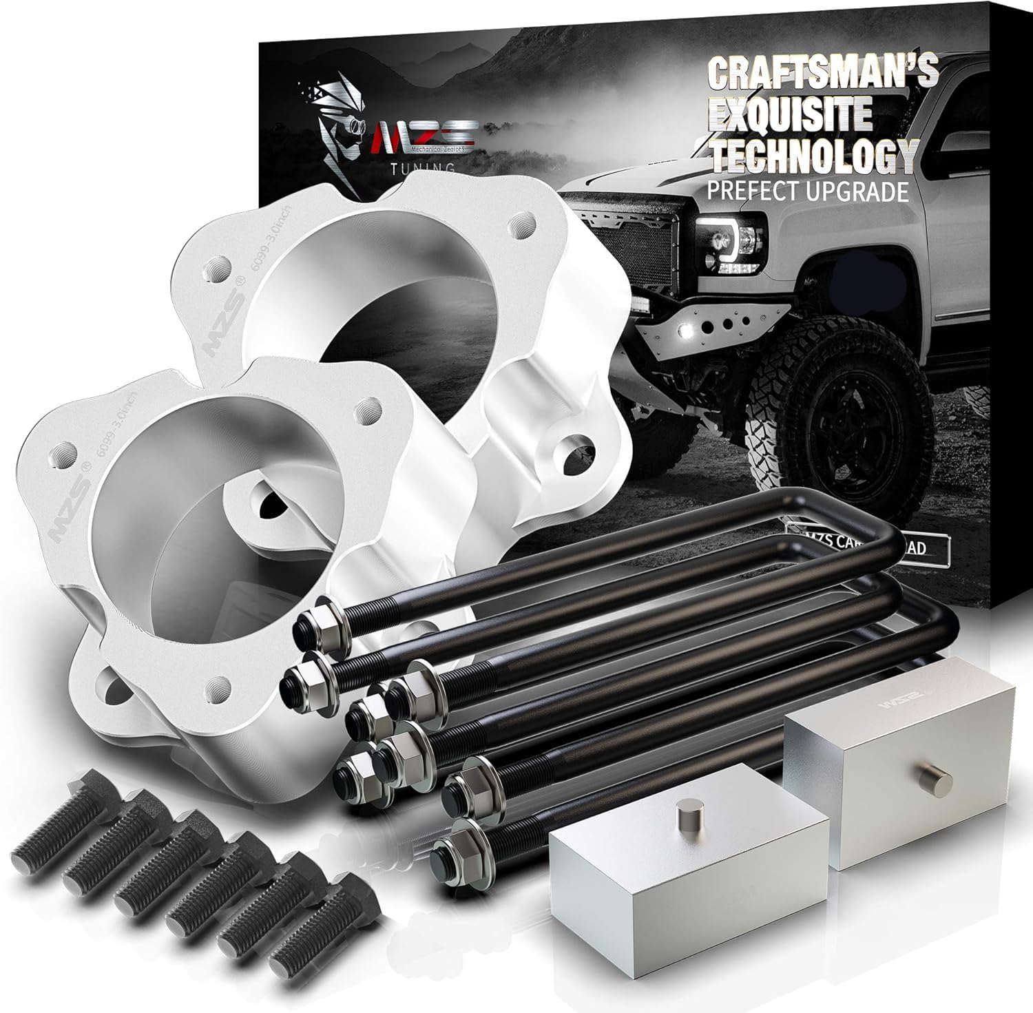 Snapklik.com : MZS Leveling Kit For 1999-2006 Tundra, 3 Inch Front ...