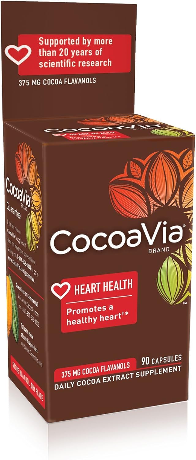 Amazon.com: Cocoavia Supplement, Promotes Healthy Blood Flow ...