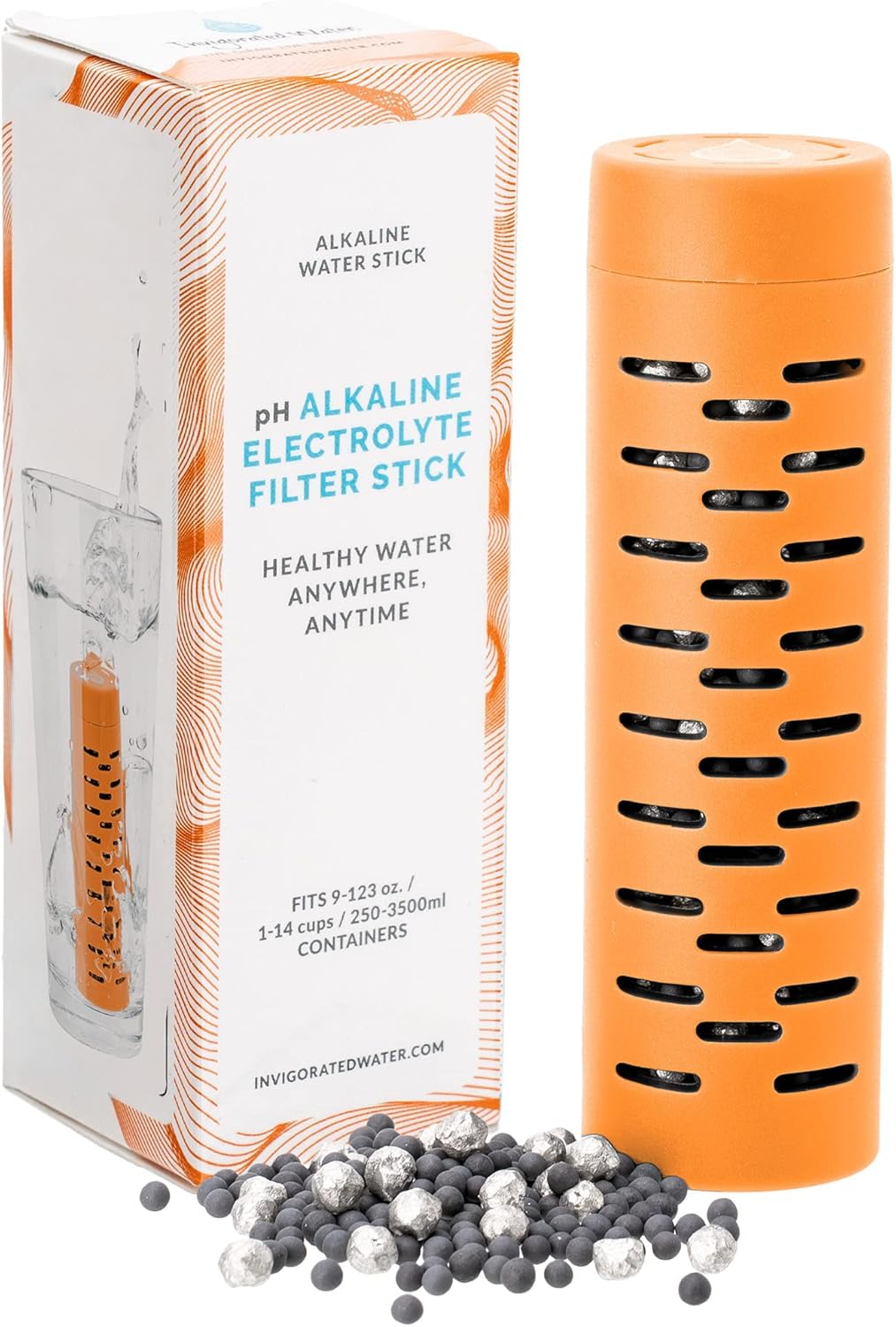 Invigorated Water pH Alkaline Electrolyte Filter Stick - Portable ...
