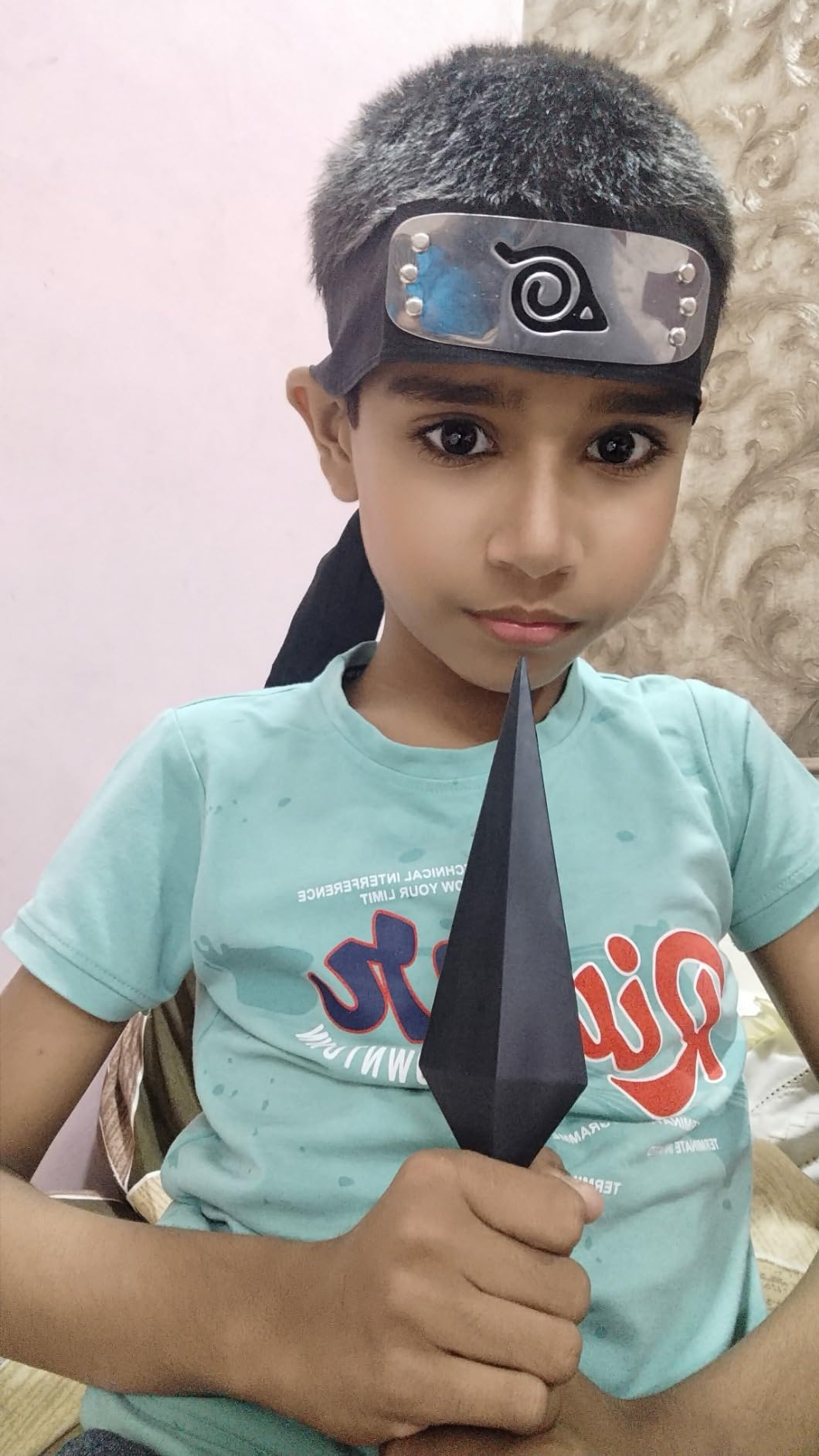 Buy PATPAT Cosplay Props Ninja Headband & 10'' Kunai Weapon Prop Tie ...
