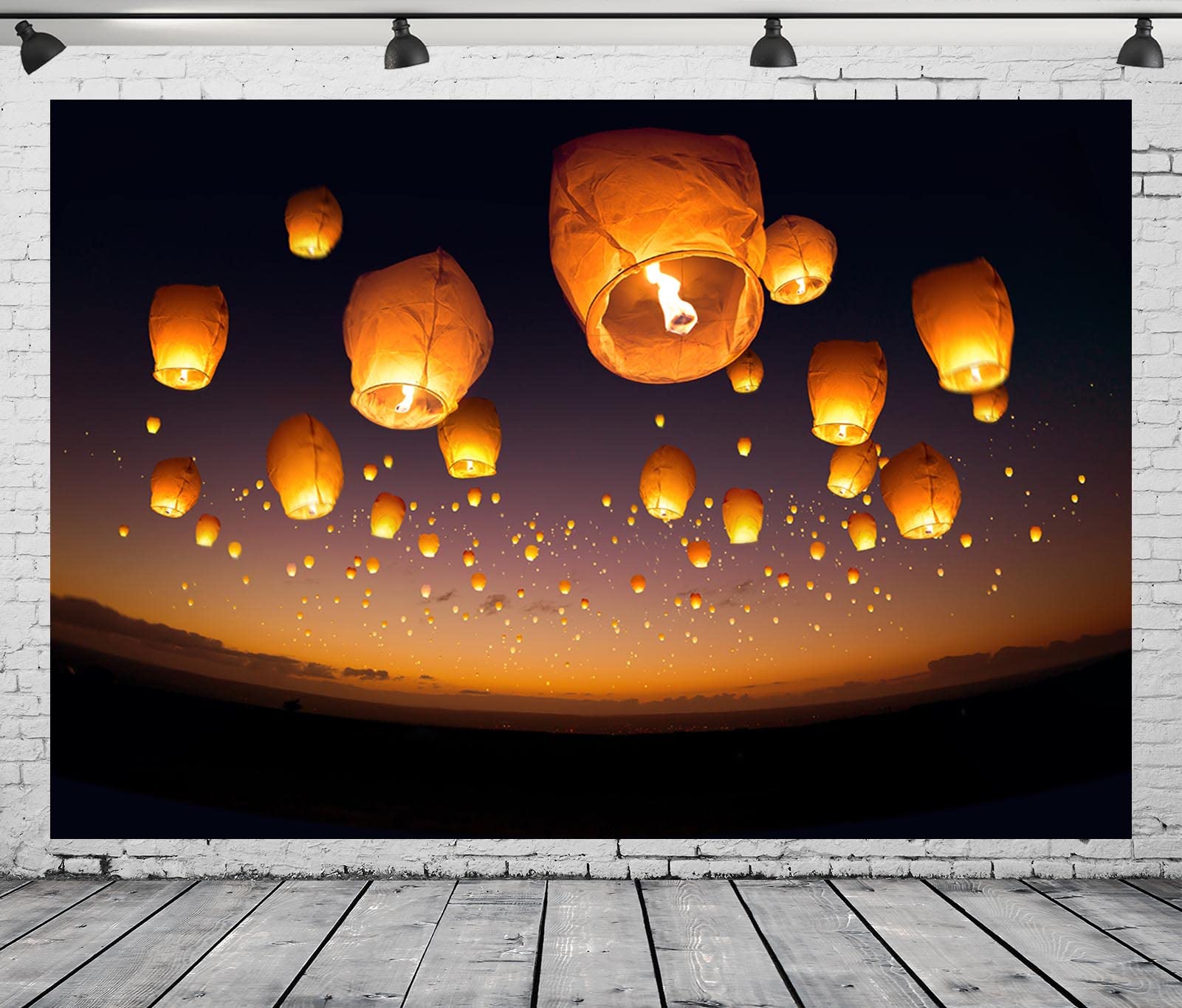 Chinese Paper Lanterns Wallpaper