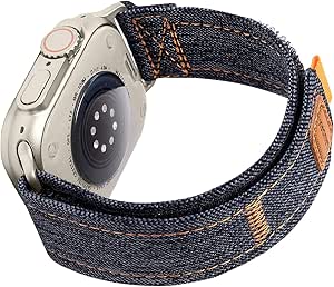 Amazon.com: Fabric Cloth watch Band， sport loop watch band Compatible ...