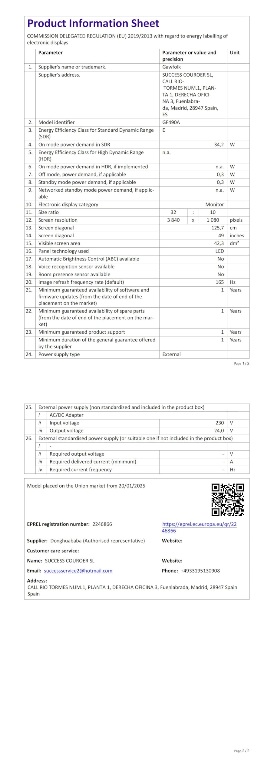 Lenovo Legion R45w-30 44.5 inch Ultra Wide Gaming Monitor | Dual QHD ...