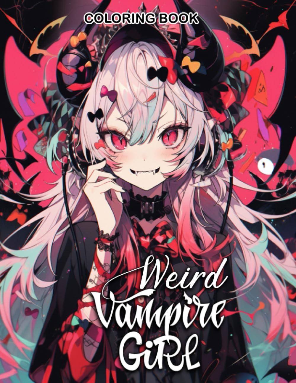Amazon.com: Weird Vampire Girl Coloring Book: Experience the Joy of Coloring the Weird Vampire ...