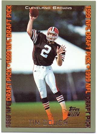 Amazon.com: Tim Couch 1999 Topps Rookie #345 - Cleveland Browns ...