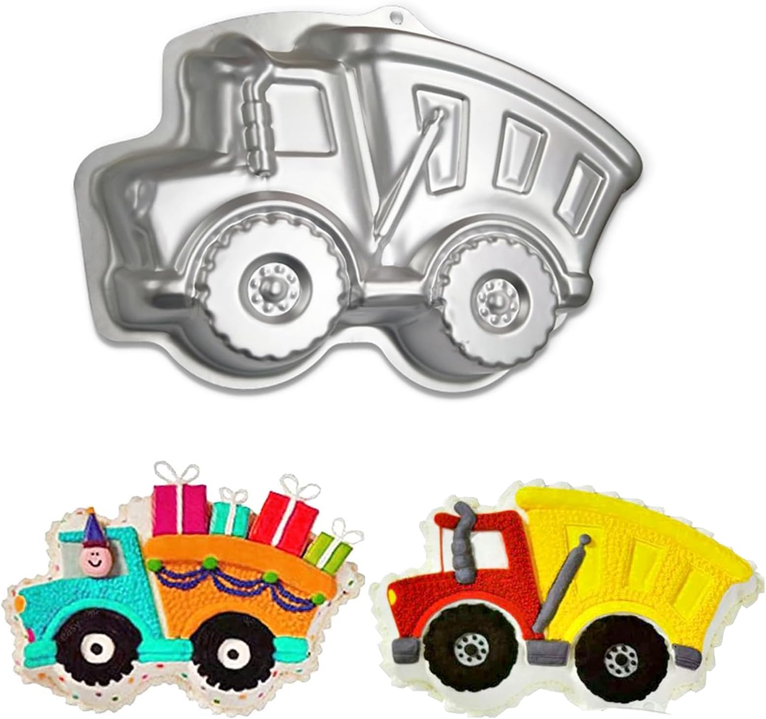 Amazon.com: Car Cake Pan- Kids 3D Birthday Cake Pan Cartoon Baking Mold ...