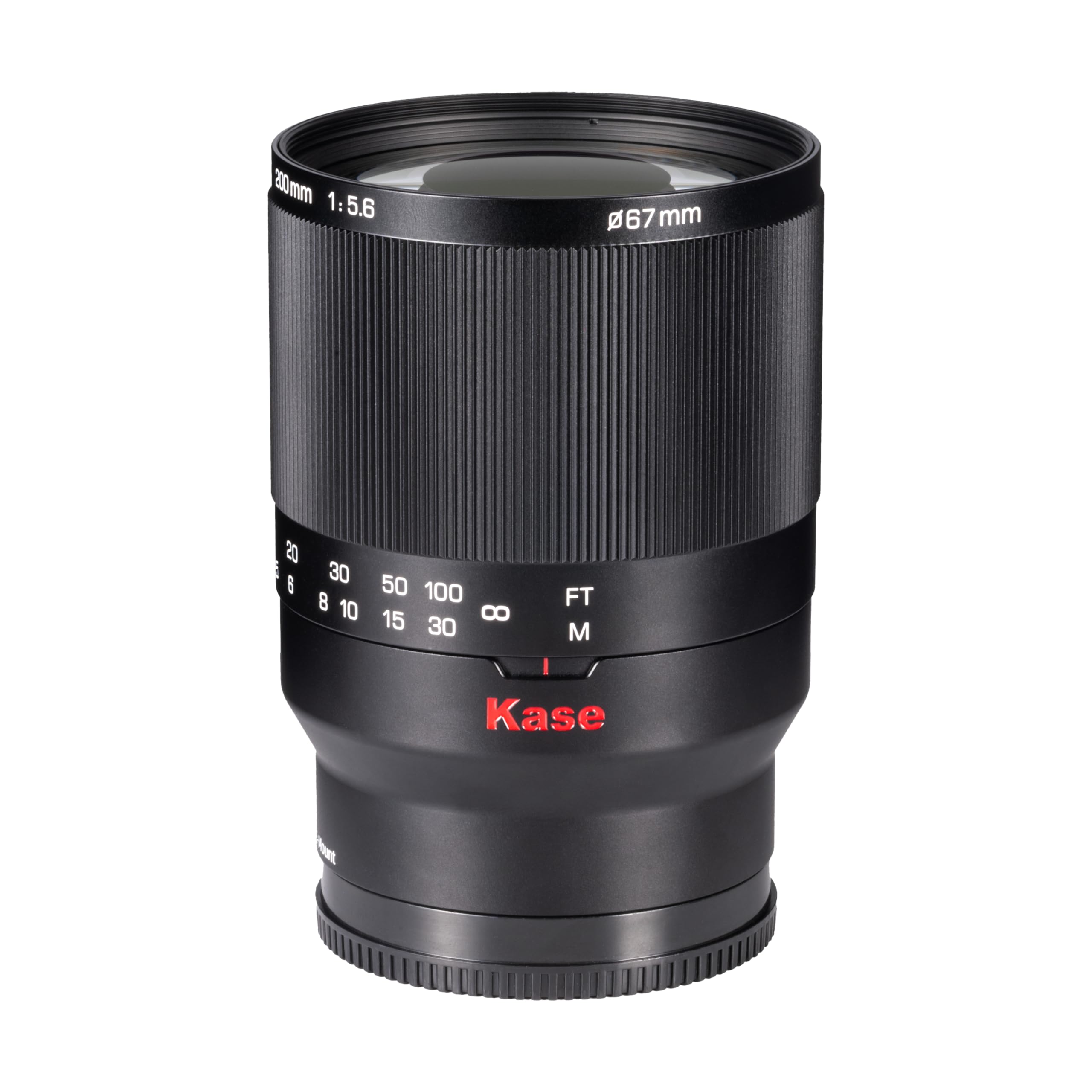 Amazon.com : Kase 200mm F5.6 MC Reflex Mirror Aluminum Portrait Lens ...