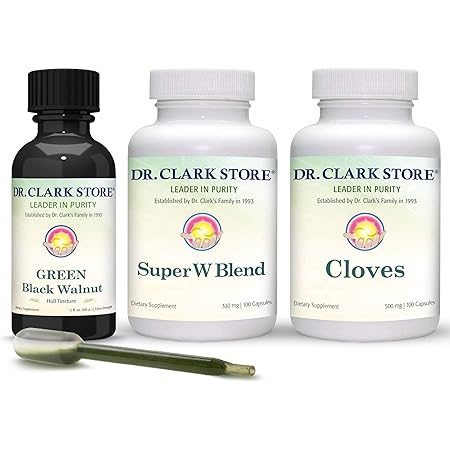 Amazon.com: Dr Clark Store Intestine Support & Cleanse Kit - with ...