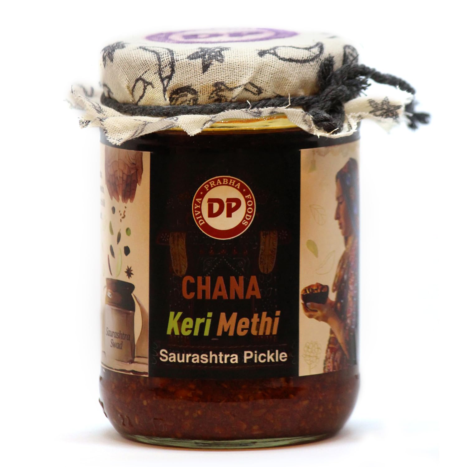 Divyaprabha Foods Saurashtra Special Chana-Keri-Methi Pickle | Gujarati ...