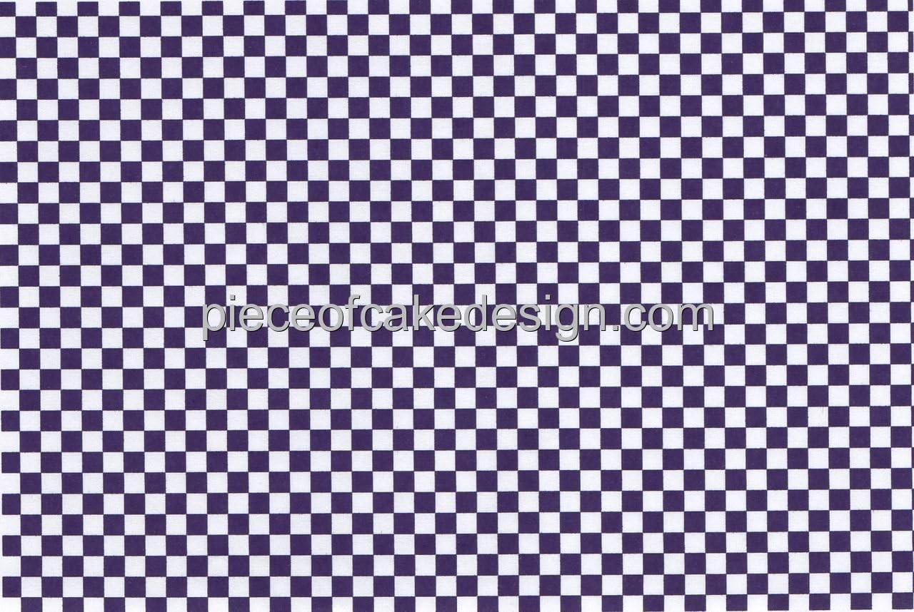 3" Round ~ Black Checkerboard Birthday ~ Edible Cake/Cupcake Topper ...