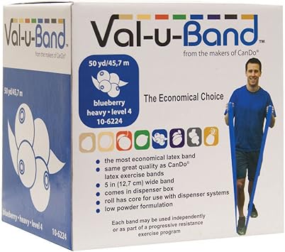 Amazon.com: Val-U-Band 10-6224 Exercise Band, Blueberry : Sports & Outdoors