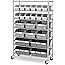 Amazon.com: Seville Classics Commerical Grade NSF-Certified Bin Rack ...