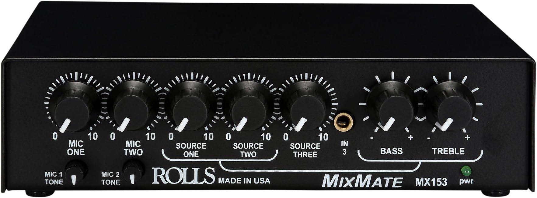Amazon.com: Rolls MX122 MiniMix Pro Mic/Source Mixer : Musical Instruments