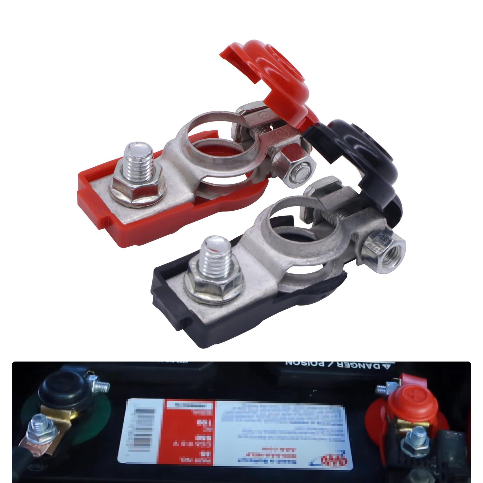 Amazon.com: Hisport Battery Terminal Connectors Top Post - Compatible ...