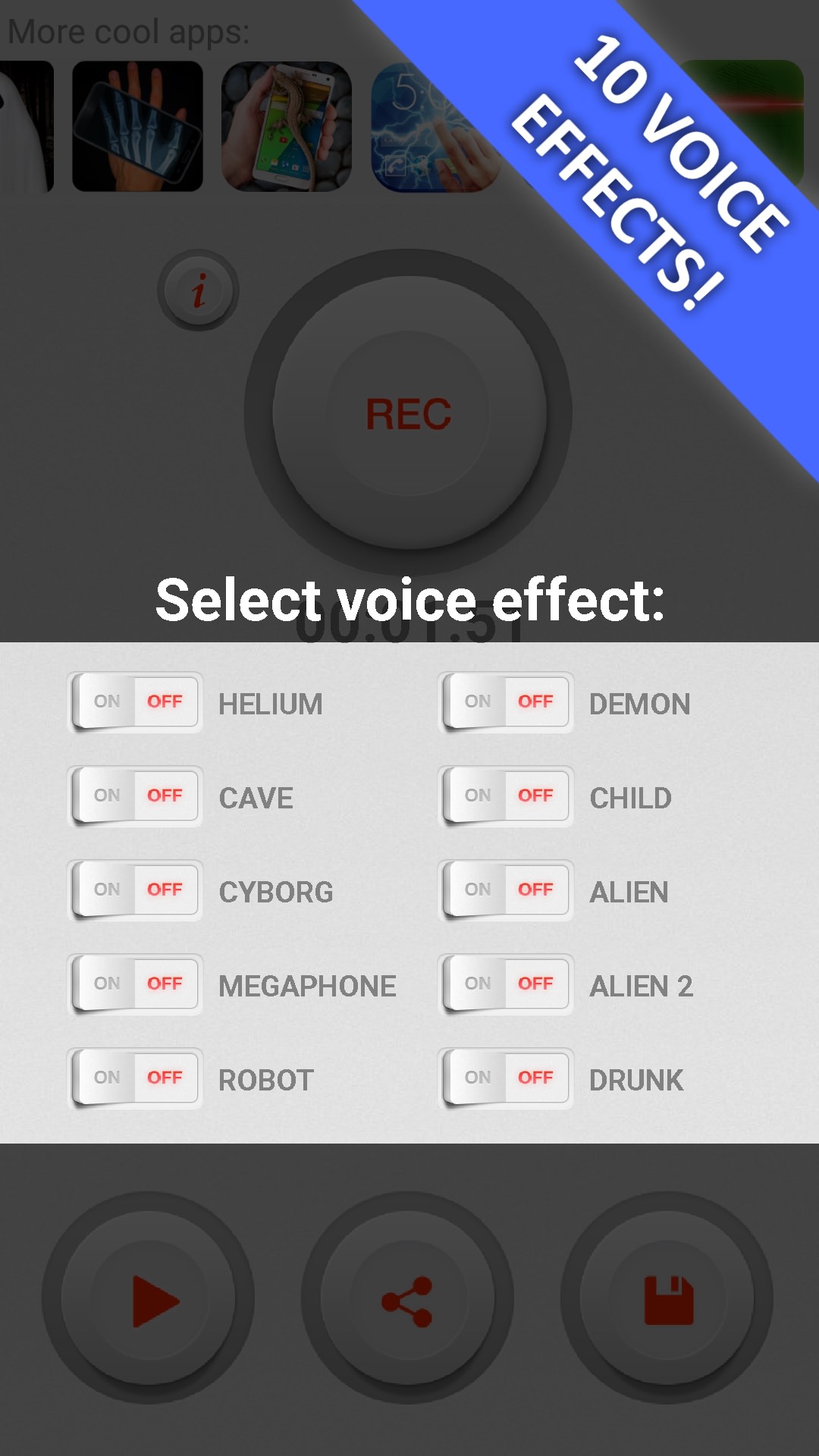 Easy Voice Changer - App on Amazon Appstore