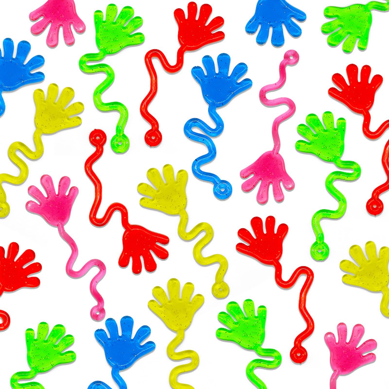 DXPETA 55 Pcs Sticky Hands, Sticky Hands Game, Party Bag Fillers For ...