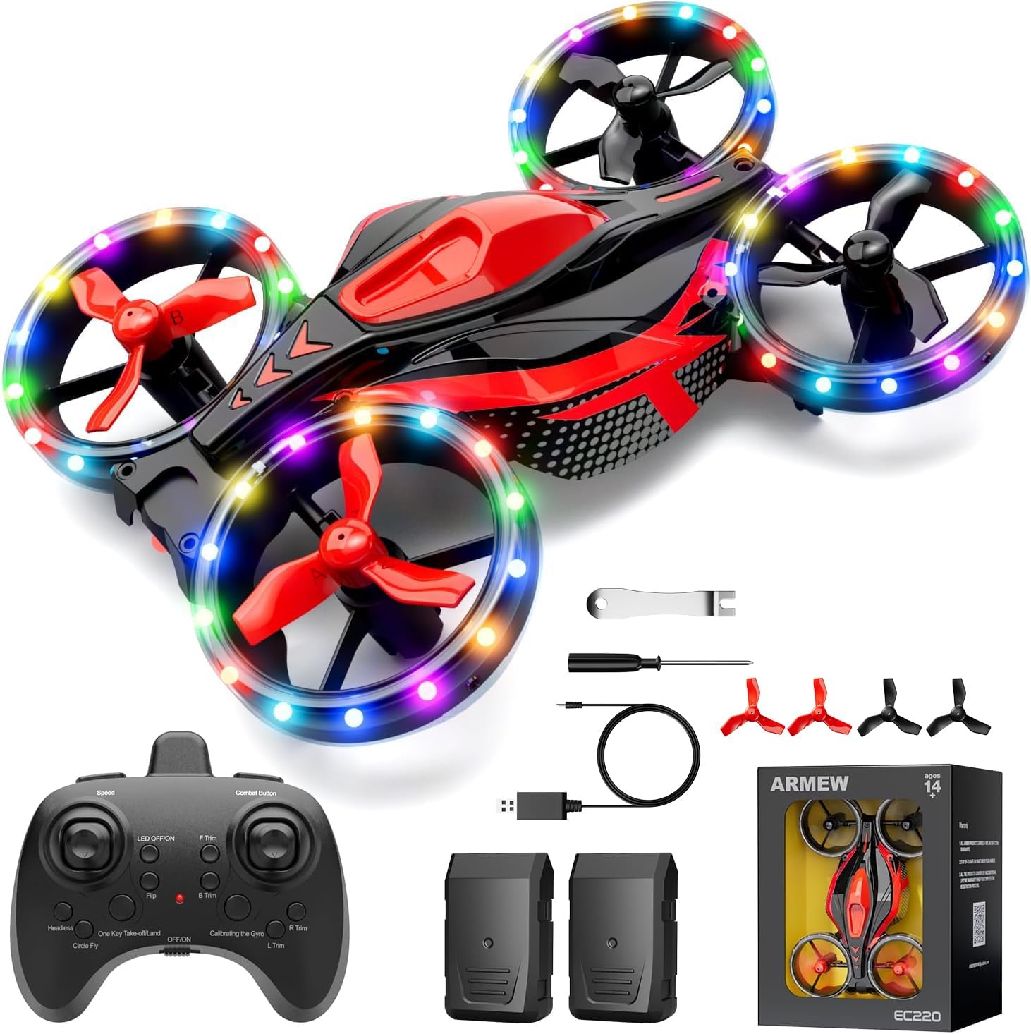 Amazon.com: Sonic The Hedgehog Sky Racer Drone - WiFi Camera, 3D Flips ...