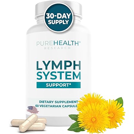 Amazon.com: PUREHEALTH RESEARCH Lymph System Support Supplement ...