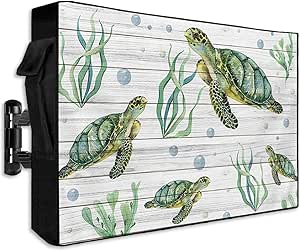 Amazon.com: EZON-CH Outdoor TV Cover 40-43 inch, Weatherproof TV ...