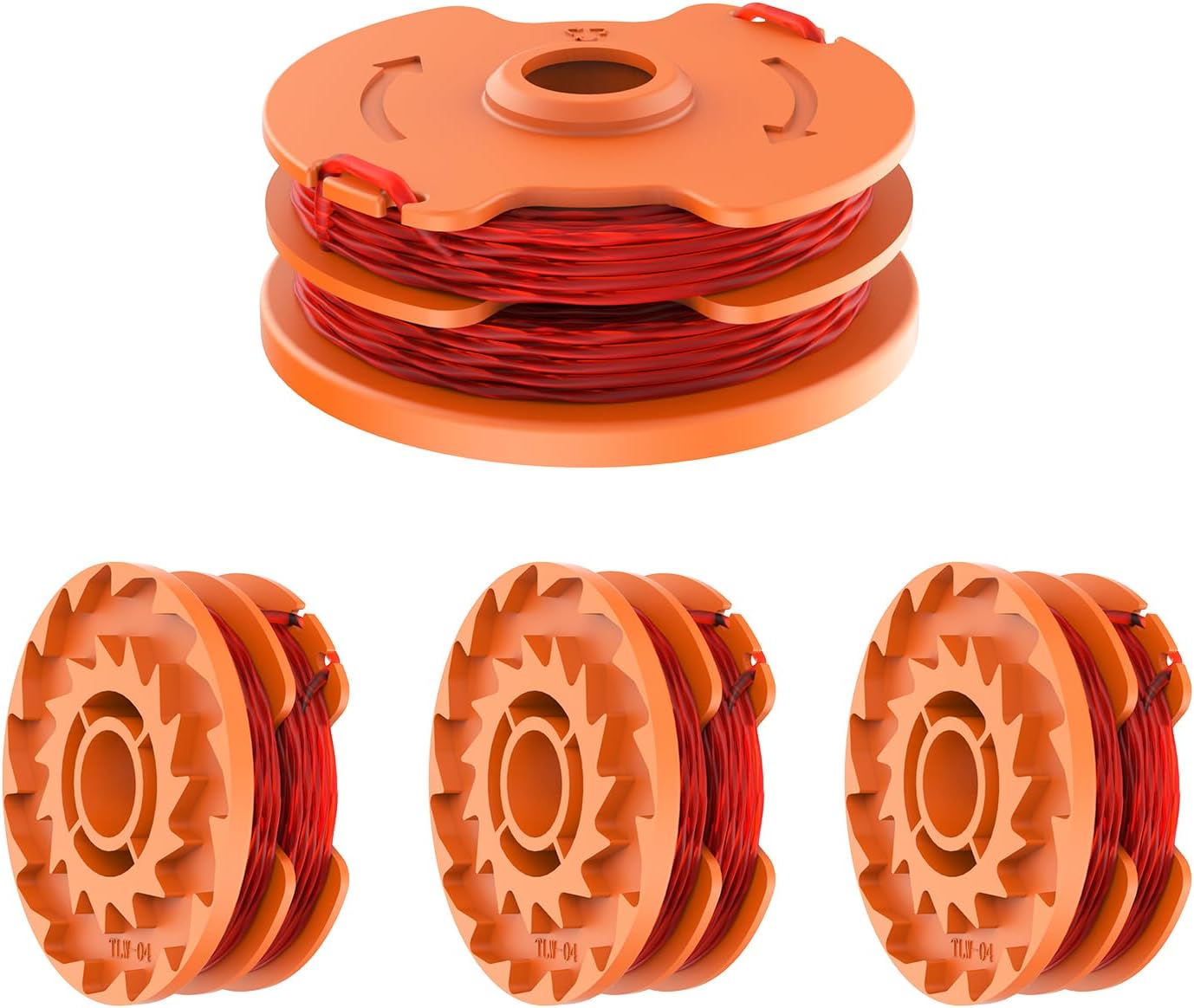 Amazon.com : WORX WA0004 (2) Replacement Trimmer Line for Select ...