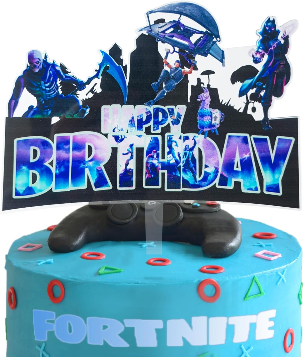 Amazon.com: Exquisite Acrylic Cake Topper Video Game Birthday Cake ...